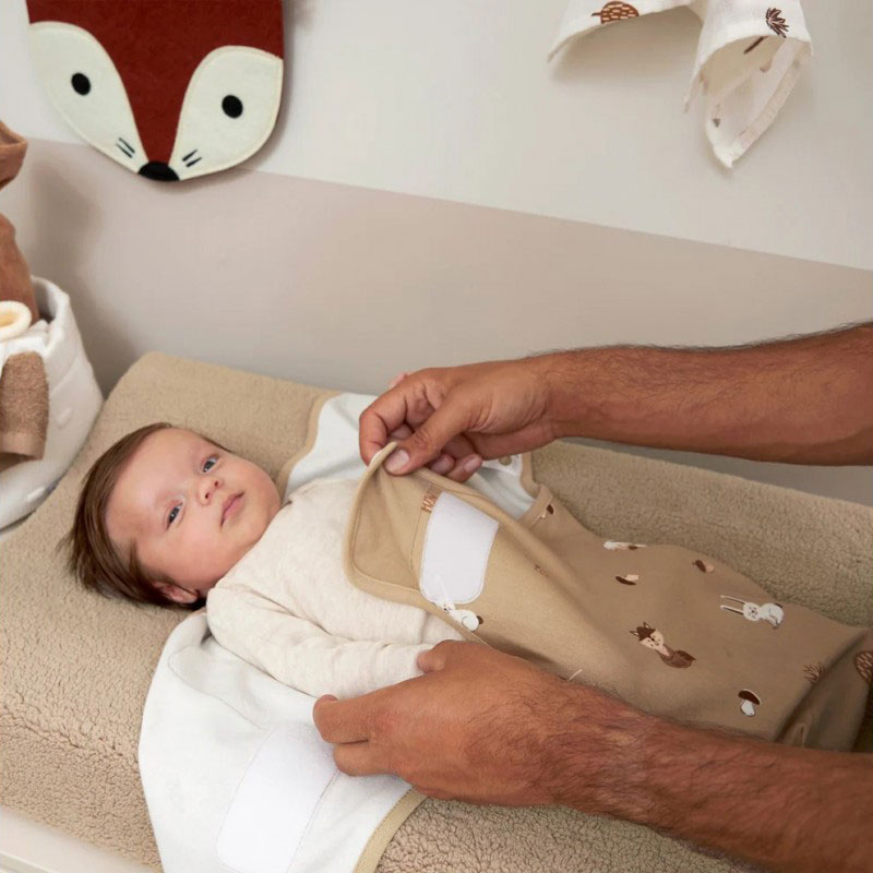 Καλοκαιρινός Υπνόσακος - Πάνα Φασκιώματος (0-3 μηνών) Meyco Swaddle ...