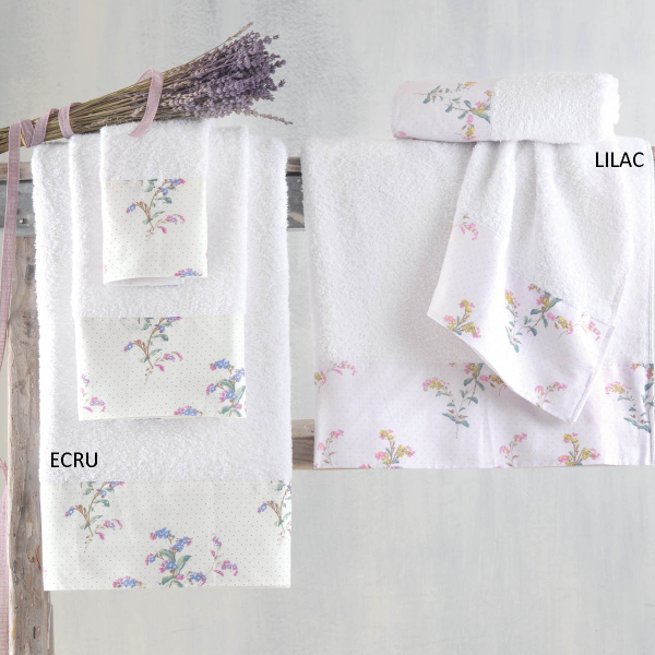Πετσέτες Μπάνιου (Σετ 3τμχ) Rythmos Bouquet 500gsm G.1709028 | Spitishop