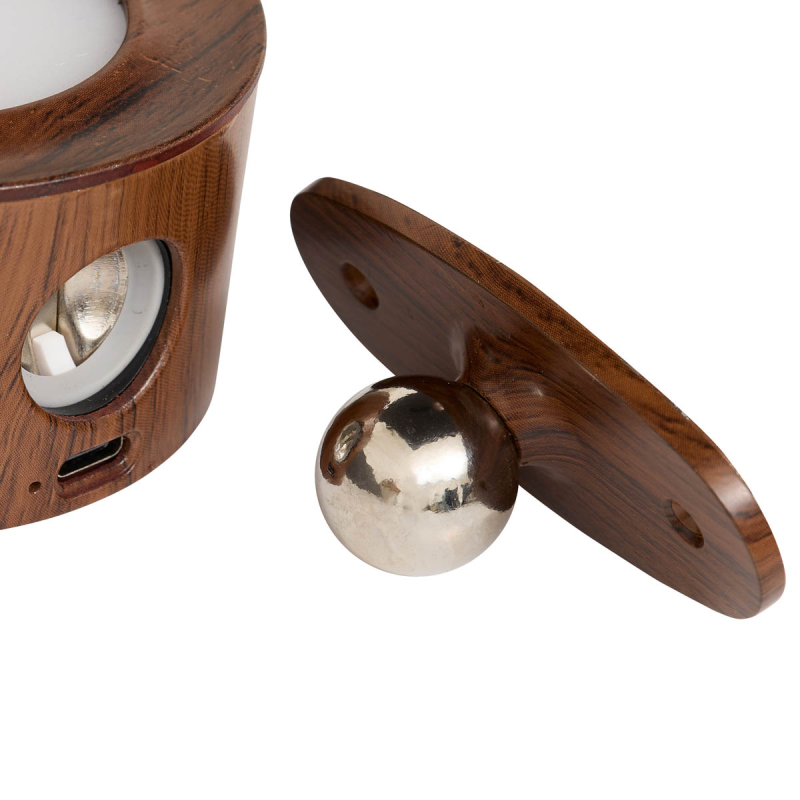 Σποτ Επαναφορτιζόμενο LED Dimmable 3 CCT F-V Wood 212000B 3560231175672 ...