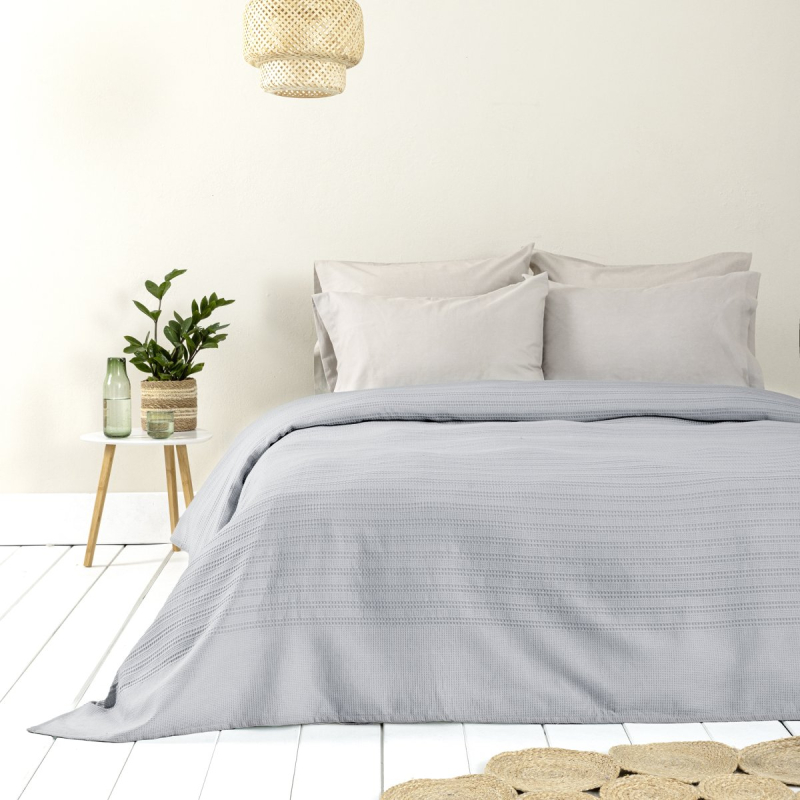 Κουβέρτα Πικέ King Size (240x260) Dune Grey 5206482196612 | Spitishop