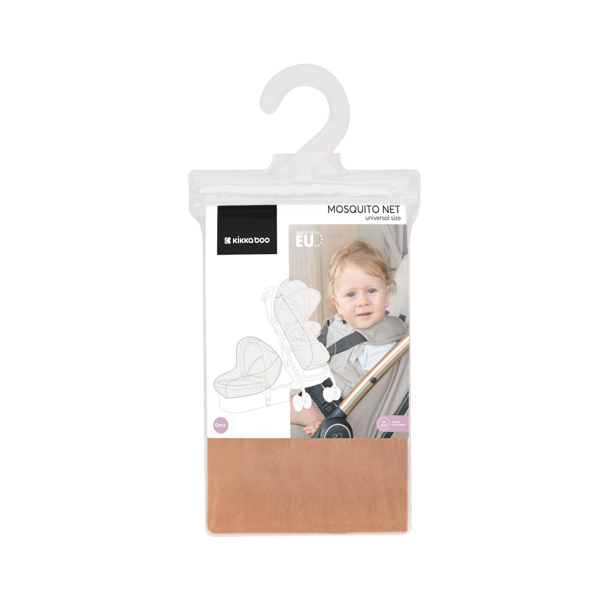 Κουνουπιέρα Καροτσιού Kikka Boo Beige 3800171222273 | Spitishop