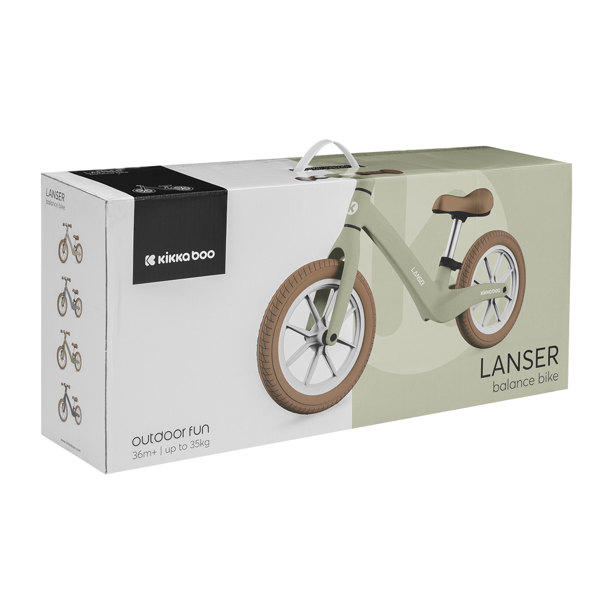 Ποδήλατο Ισορροπίας (3-6 Ετών/ Έως 35kg) Kikka Boo Lanser Army Green ...