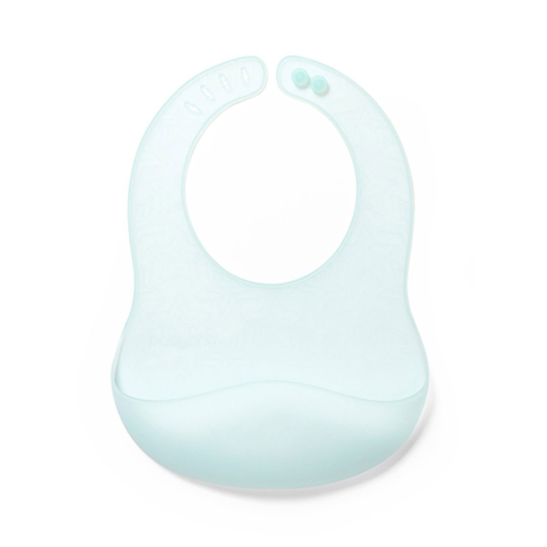 Σαλιάρα Σιλικόνης 6+ Μηνών (21x26) BabyOno Turquoise BN1598/01 ...