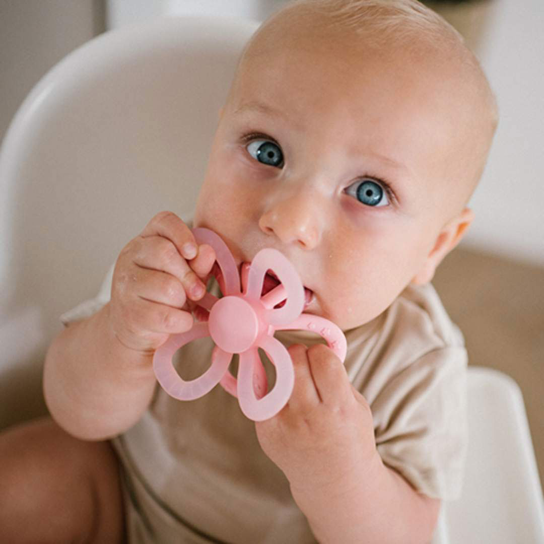 Μασητικό BabyOno Flower Pink BN1596/01 5901435416709 | Spitishop