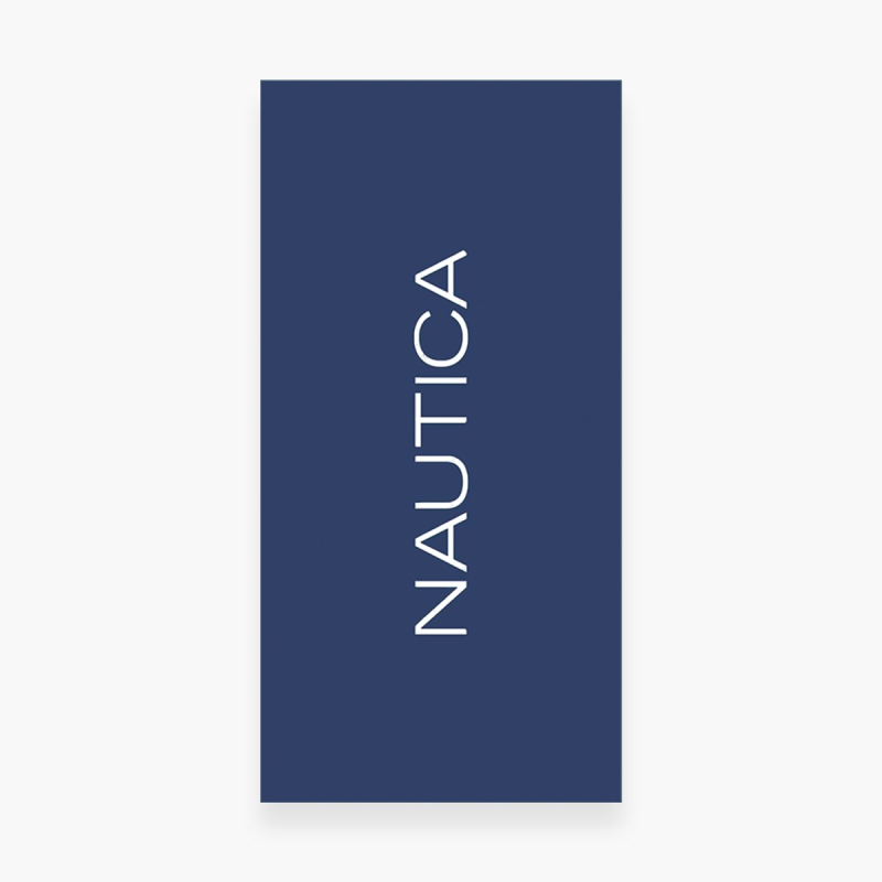 Πετσέτα Θαλάσσης (80x160) Nautica By Nef-Nef Homeware Logo Blue ...