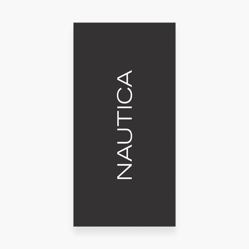 Πετσέτα Θαλάσσης (80x160) Nautica By Nef-Nef Homeware Logo Black ...