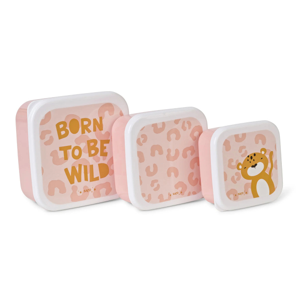 Φαγητοδοχεία (Σετ 3τμχ) Saro Born To Be Wild 70011 8424568700110 ...