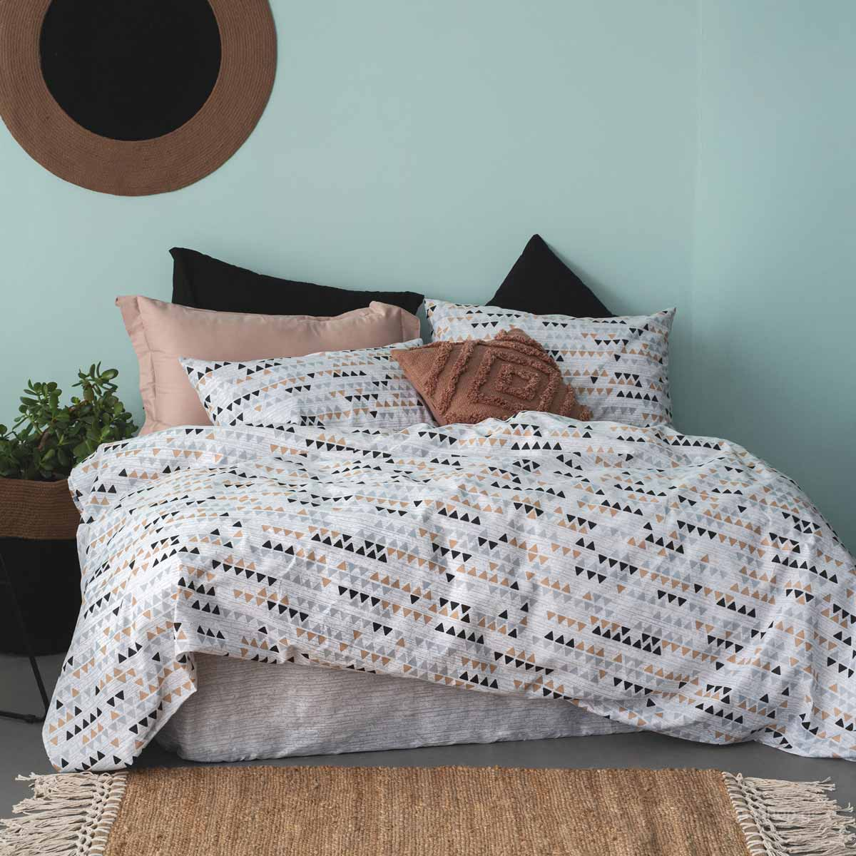 Σεντόνια Υπέρδιπλα (Σετ) Palamaiki Fashion FL6124 ΜΕ ΛΑΣΤΙΧΟ 170x200+30 ...