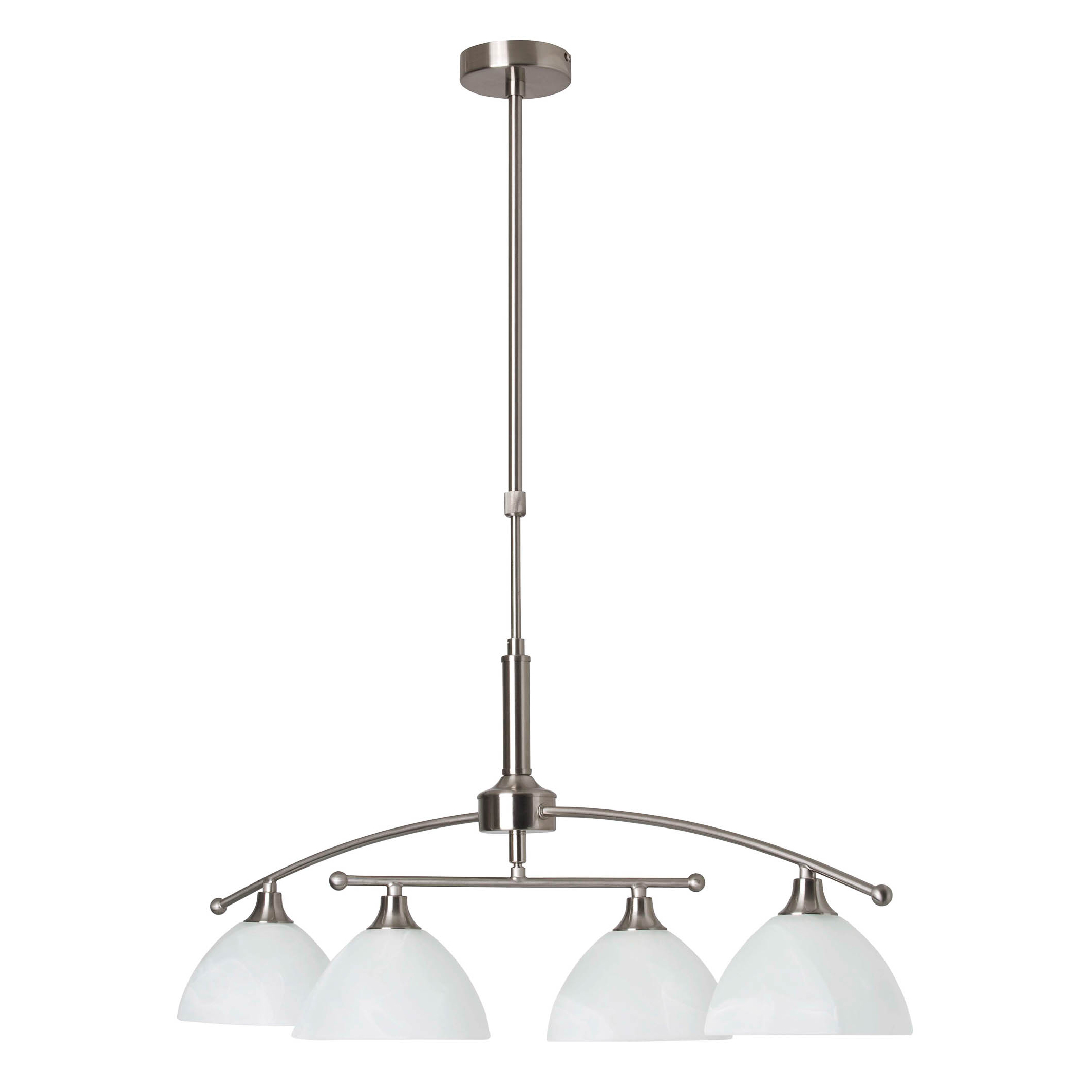 Φωτιστικό Οροφής Πολύφωτο Brilliant Enzio G66472/13 Satin Nickel | Spi ...