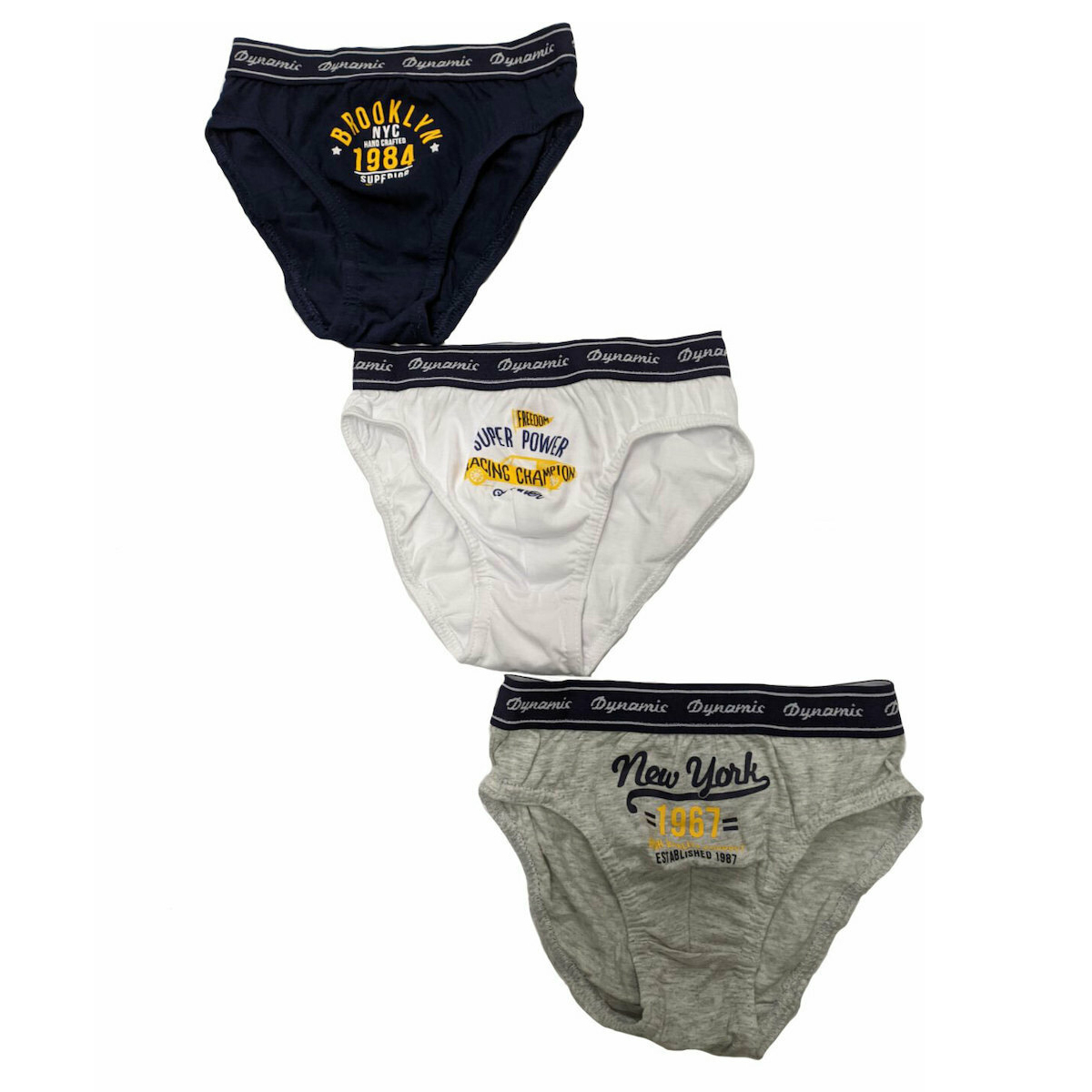 Σλιπ Παιδικά (Σετ 3τμχ) Minervakia Dynamic 41967 G.15900199 | Spitishop