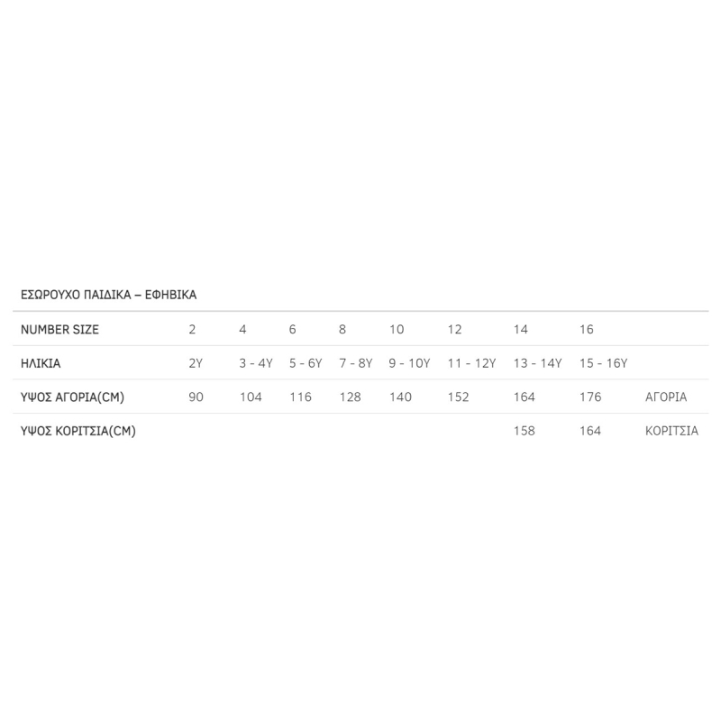 Σλιπ Παιδικά (Σετ 3τμχ) Minervakia Dynamic 41967 G.15900199 | Spitishop