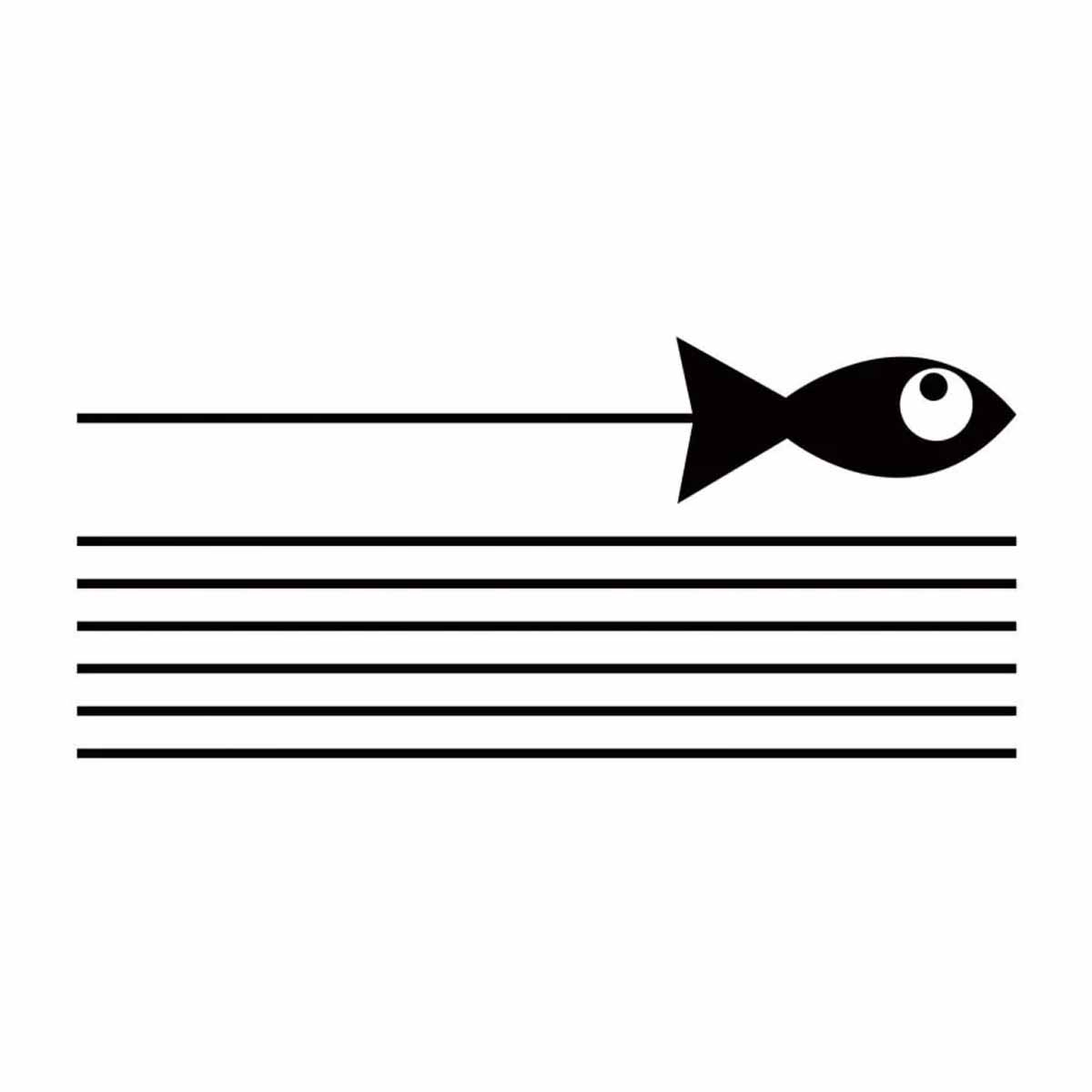 Αυτοκόλλητα Τοίχου Ango Cat & Fish 59159 8014093591590 | Spitishop