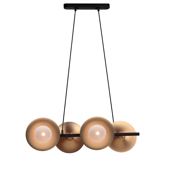Φωτιστικό Οροφής Πολύφωτο Aca Layla HL4324C84BB Brass 5208055055340 ...