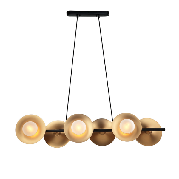 Φωτιστικό Οροφής Πολύφωτο Aca Layla HL4324C84BB Brass 5208055055340 ...