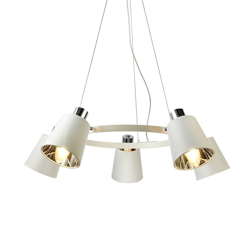 Φωτιστικό Οροφής Πολύφωτο Aca Norma EG215P73WH White | Snif.gr
