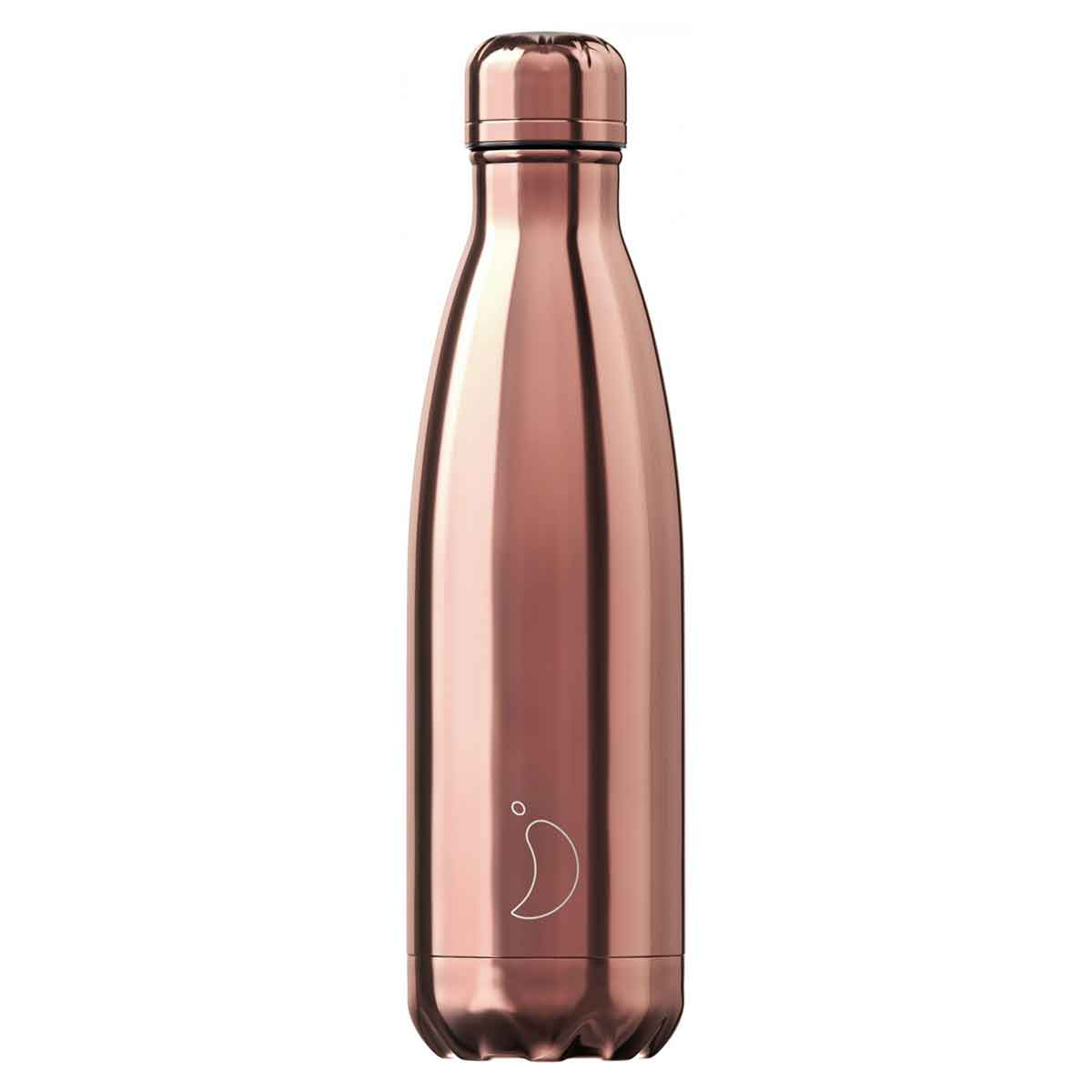Μπουκάλι Θερμός 500ml Chilly's Bottle Rose Gold 5056243500024 | Spitishop