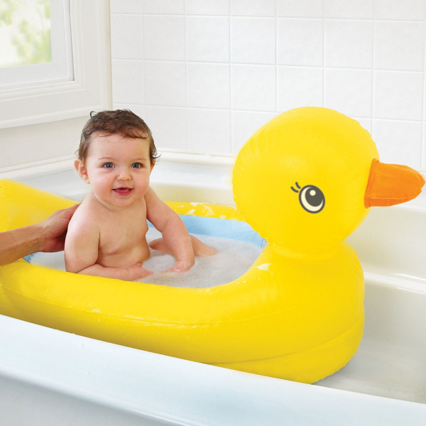 Φουσκωτή Μπανιέρα Μωρού Munchkin Duck Bath 5019090110549 | Spitishop