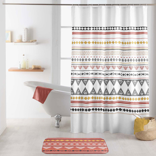 Κουρτίνες Μπάνιου | Υφασμάτινες, Πλαστικές | Με Σχέδια | Spitishop.gr