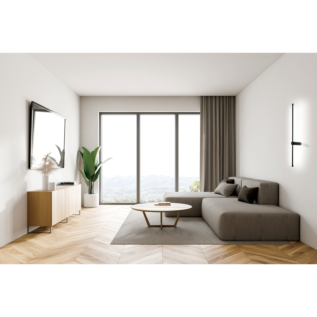 Απλίκα Τοίχου LED Zambelis 20116 Black Matt 5213010012870 | Spitishop