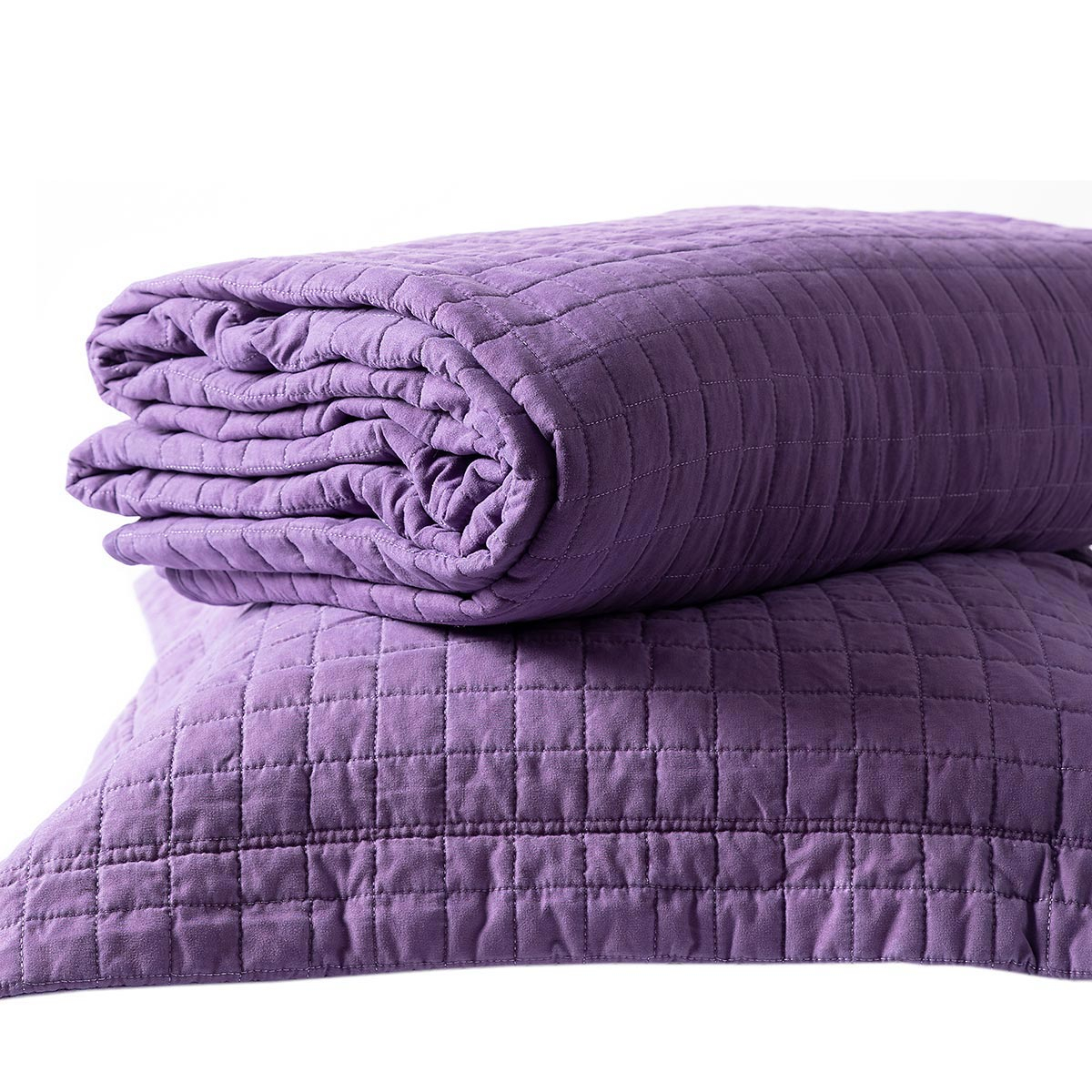 Κουβερλί Υπέρδιπλο (Σετ 220x240) Silk Fashion Stonewashed Purple ...
