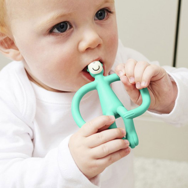 Μασητικό Matchstick Monkey Teething Toy Green 611901211091 | Spitishop