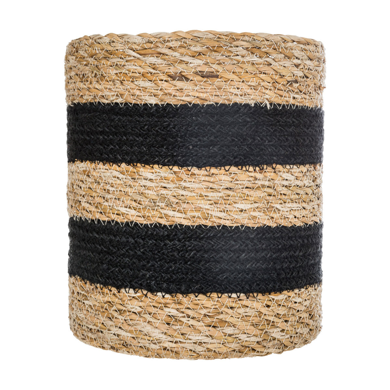 Καλάθια Αποθήκευσης (Σετ 4τμχ) A-S Stripes Jute/Black 157101A ...