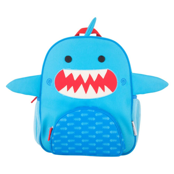 Σχολική Τσάντα Νηπιαγωγείου (26x10x33) Zoocchini Sherman The Shark ...