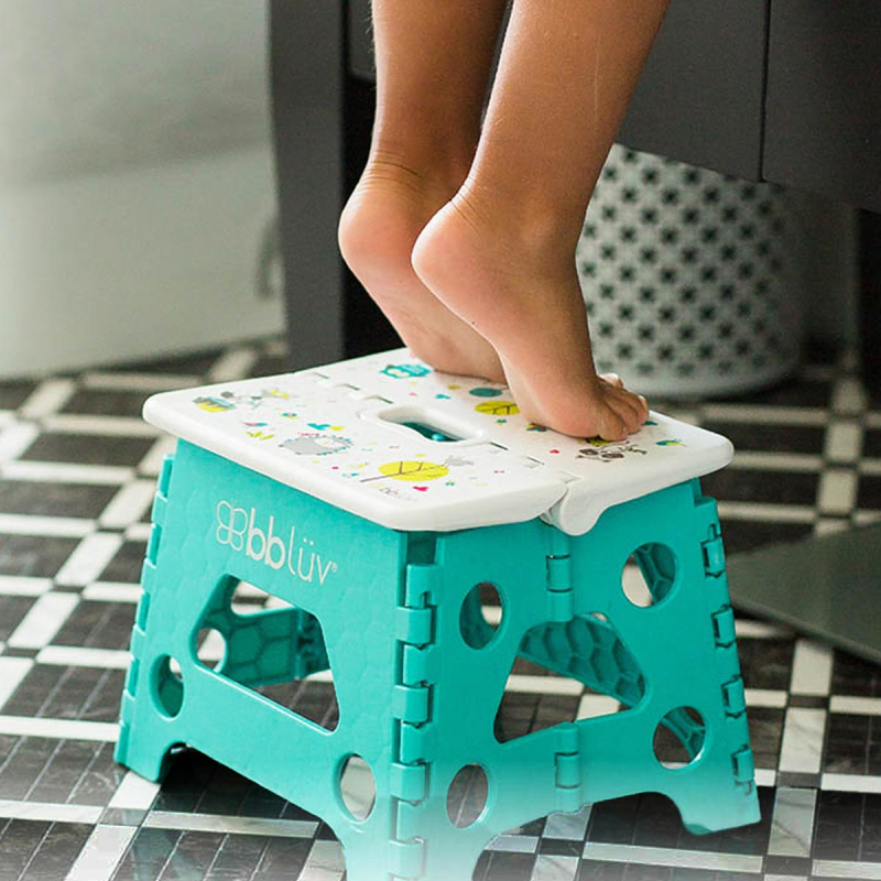 Βοηθητικό Σκαλοπάτι Μπάνιου Bbluv Step B0114-B Τυρκουάζ 628451387268 ...