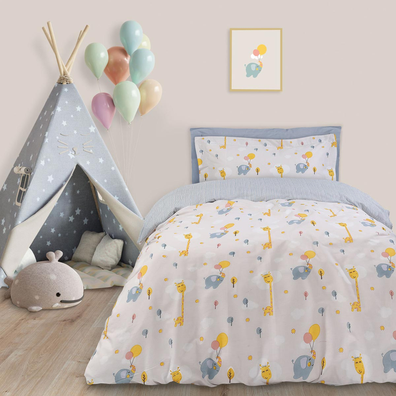 Παπλωματοθήκη Μονή (Σετ 160x240) 2 Όψεων Das Home Kids Line 4824 ...