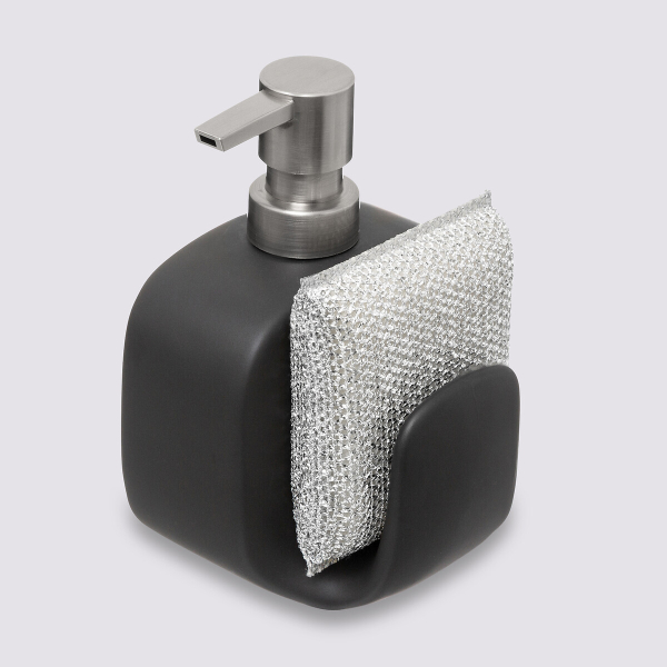 Δοχείο Υγρού Πιάτων 400ml + Θήκη Για Σφουγγάρι F-V Kitchen 167782 ...