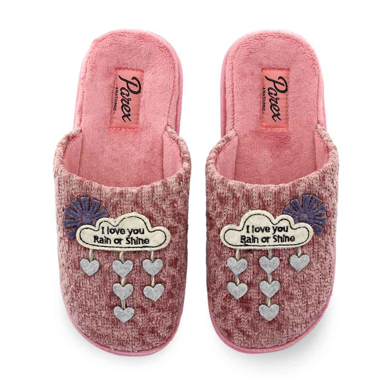 Παντόφλες Γυναικείες Parex 10126026 Ροζ G.20200109 | Spitishop