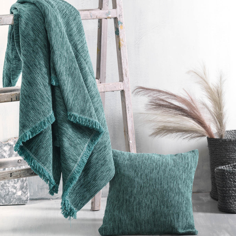 Ριχτάρι Πολυθρόνας (160x180) Rythmos Essie Petrol 117-191-2285 | Spitishop