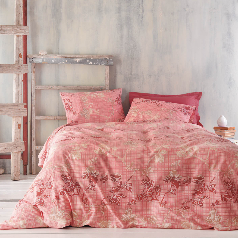 Σεντόνια Υπέρδιπλα (Σετ) Rythmos Next Doca Pink G.1707398 | Spitishop