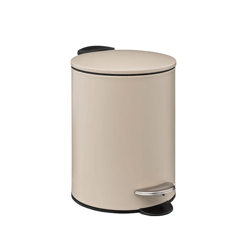 Κάδος Απορριμμάτων Μπάνιου (Φ16.7x25.5) F-V 3lt Dustbin Naturel 174528O ...