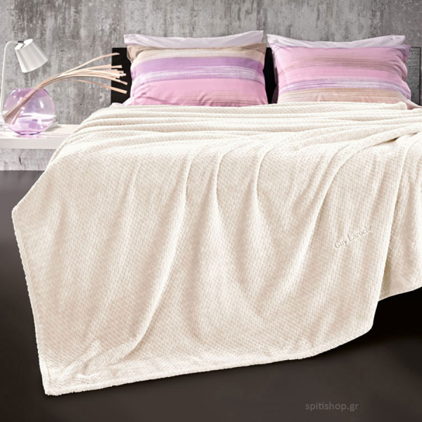 Κουβέρτα Fleece Μονή (160x220) + Διακοσμητική Μαξιλαροθήκη (Σετ) Guy ...