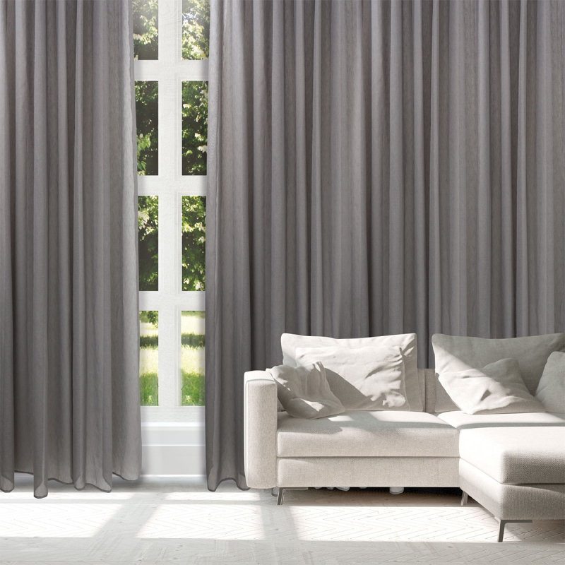 Κουρτίνα (300x265) Με Τρουκς Das Home 2225 Gray 5204850224493 | Spitishop