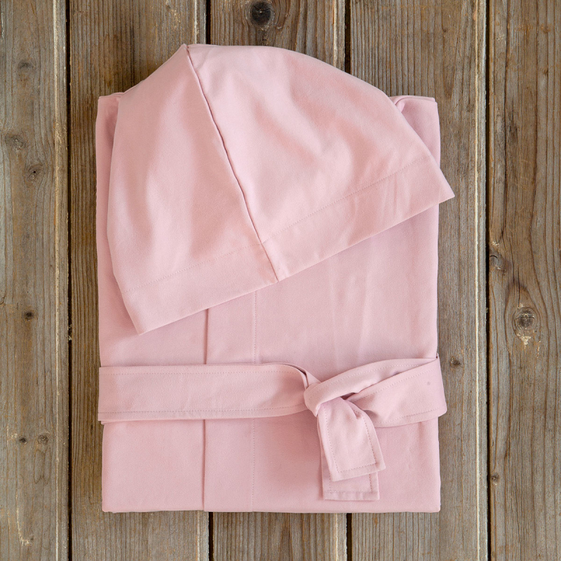 Μπουρνούζι Microfiber Nima Comfort Dusty Pink G.111590 | Spitishop