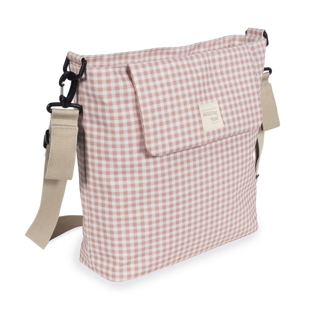 Τσάντα Αλλαξιέρα (41x12x34) Walking Mum I Love Vichy Pink 8410446363003 ...